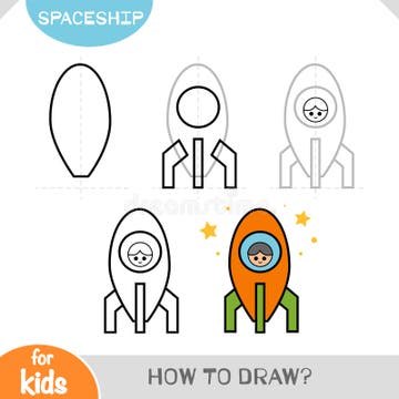 How To Draw Rocket Stock Illustrations – 15 How To Draw Rocket Stock Illustrations, Vectors ...