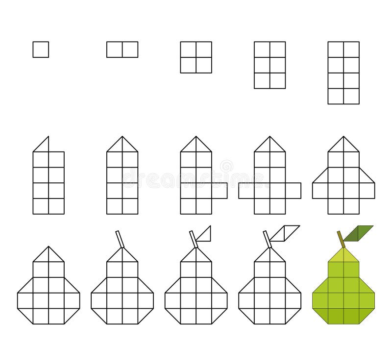 How To Draw. Guide To Drawing Cartoon Duck. Simple Step-by-step Drawing ...
