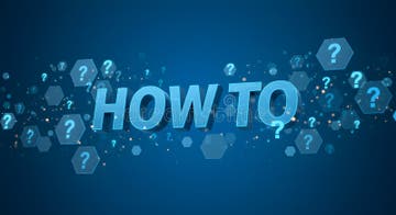 How To Guide Tutorial Learning Education Training Help Instruction ...