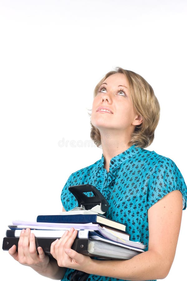 How To Have Time To Do Everything? Stock Image - Image of blonde ...
