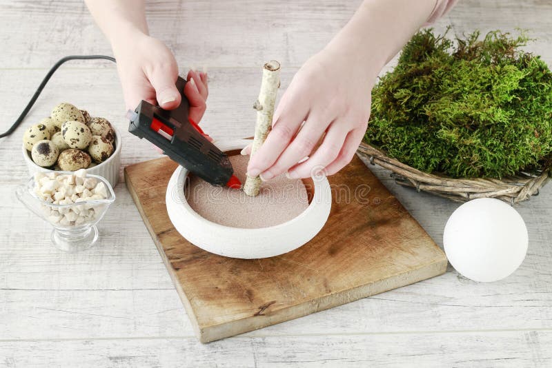 How To Make Easter Egg Tree Stock Photos - Free & Royalty-Free Stock ...