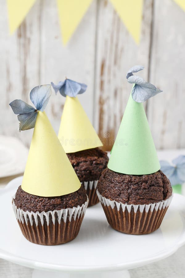 How To Make Paper Party Decorations Stock Photo - Image of flags ...