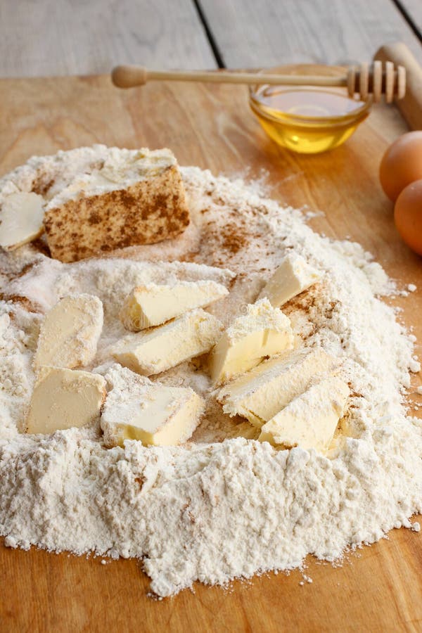 How To Make a Pastry - Step by Step Stock Image - Image of bakery ...