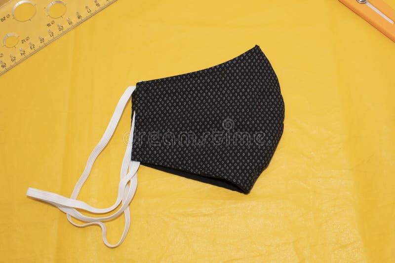 How To Make a Protective Face Mask at Home from Fabric, Step-by-step ...