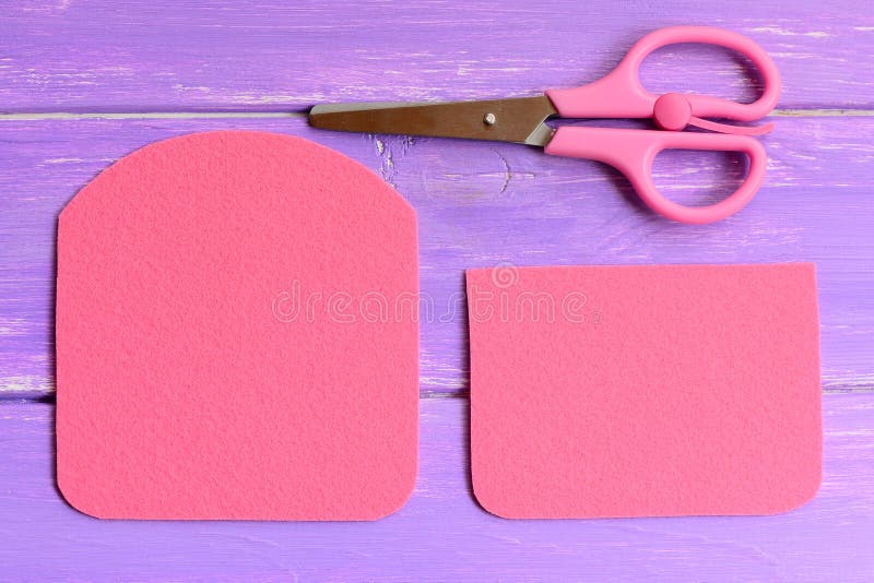 How To Make a Simple Felt Purse. Step. Quick and Easy Sewing Crafts ...