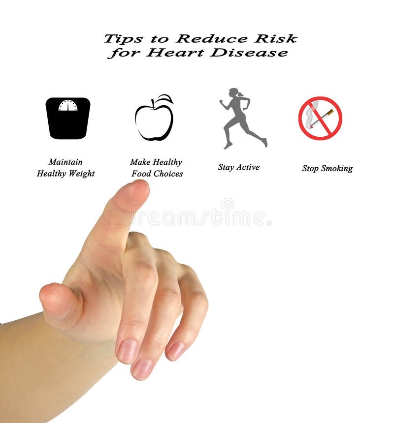 How To Reduce Risk for Heart Disease Stock Photo - Image of ...