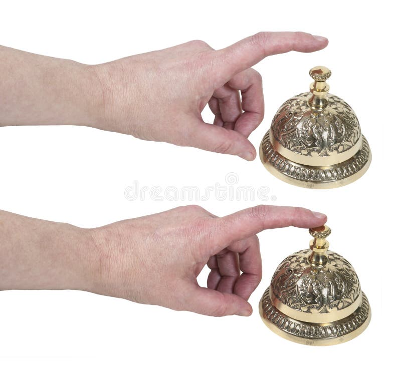 How to Ring for Service stock photo. Image of request - 19784846