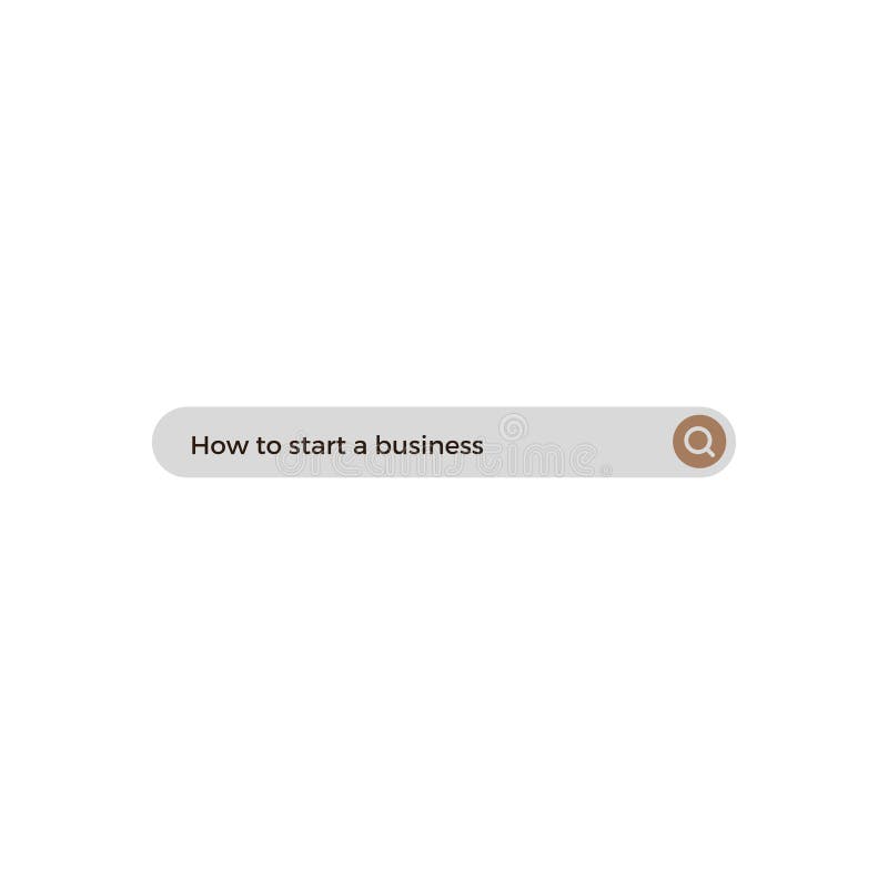 How To Start a Business Browser Stock Illustration - Illustration of ...
