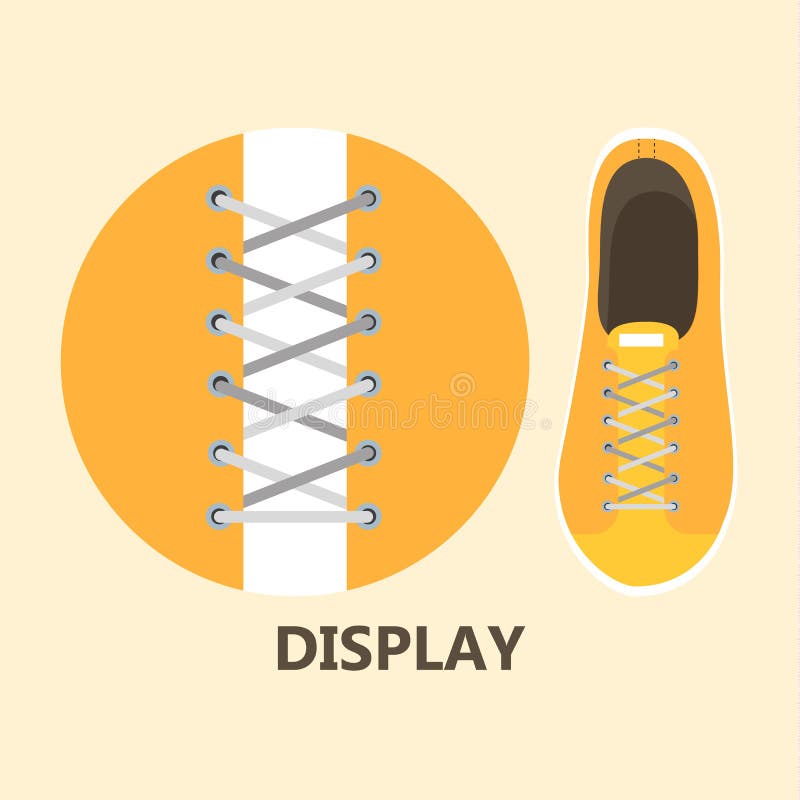 How To Tie Your Shoe Laces in Different Ways Stock Vector ...