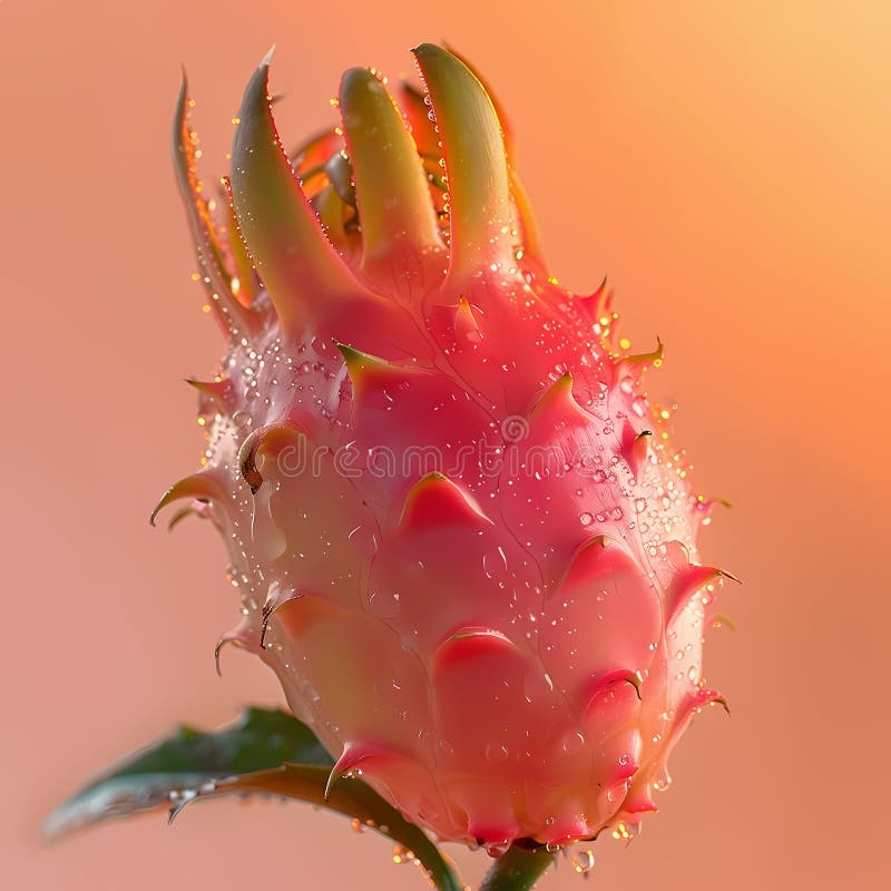 How To Train Your Dragon Fruit - a Close Up of a Flower Stock ...