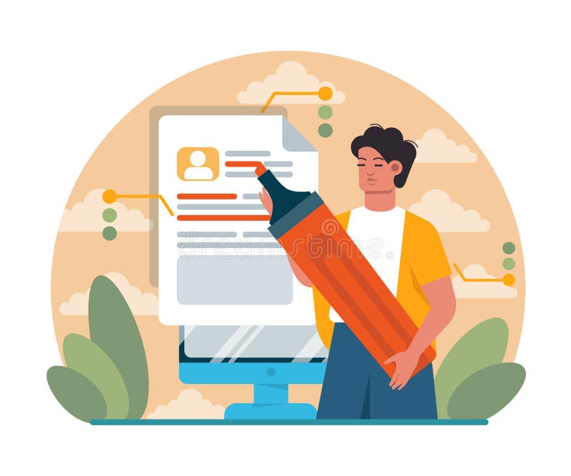 Successful Resume Stock Illustrations – 711 Successful Resume Stock ...