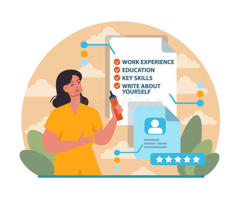 Cv Instruction Stock Illustrations – 160 Cv Instruction Stock ...