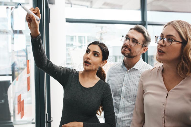 This is How Well Proceed, Step by Step. a Group of Businesspeople ...