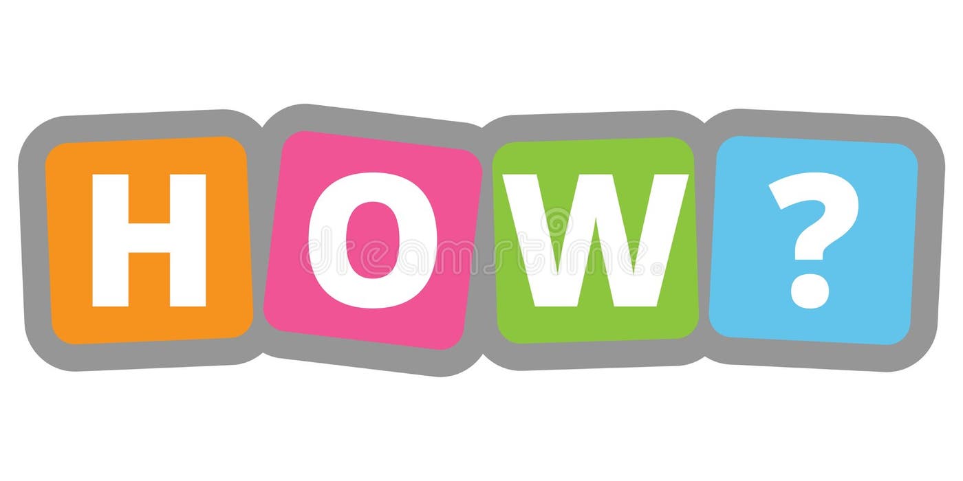 How Word Stock Illustrations – 5,575 How Word Stock Illustrations ...