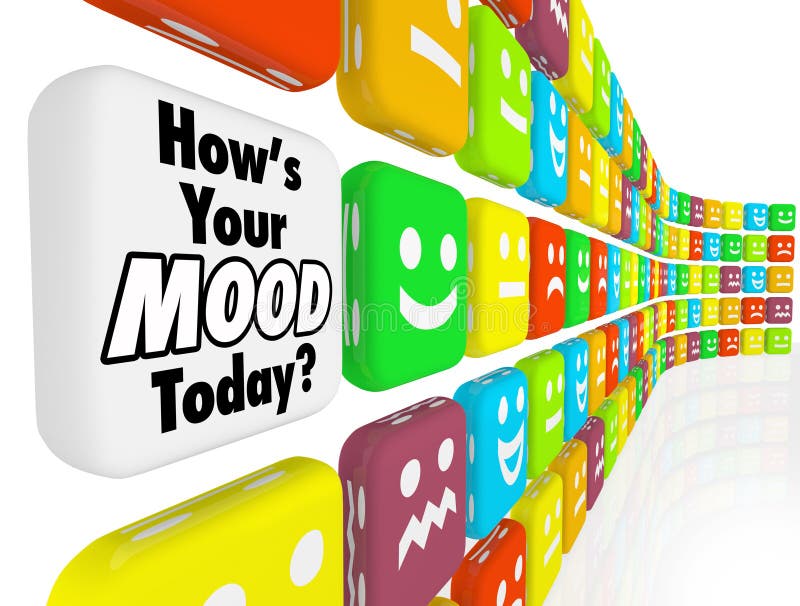 How is Your Mood Emotions Feelings Indicator Stock Illustration ...
