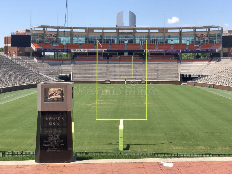 Howard`s Rock, Clemson University Editorial Photography - Image of ...