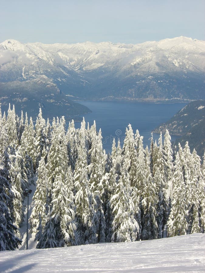 Howe Sound stock image. Image of howe, inlet, peak, pacific - 8634267