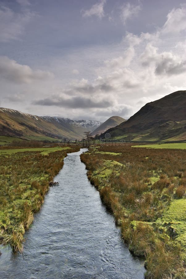 Howegrain Beck and Martindale Stock Photo - Image of beautiful, clouds ...