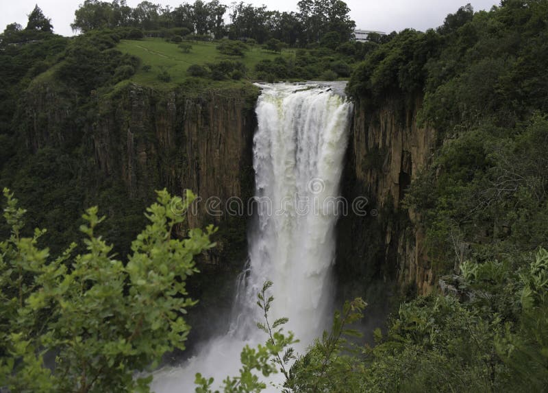 Howick Falls Waterfall on Umgeni River in Kzn Midlands Stock Image ...
