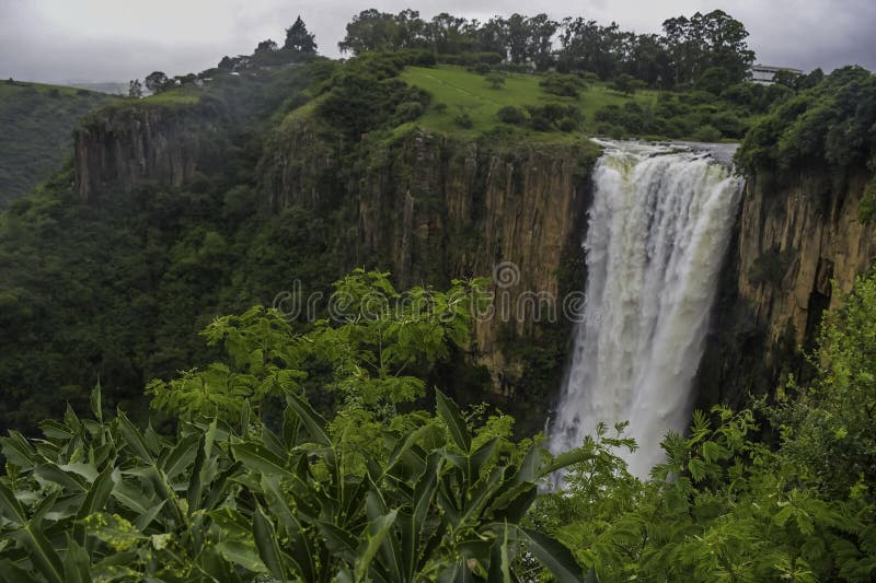 Howick Falls Waterfall on Umgeni River in Kzn Midlands Stock Image ...