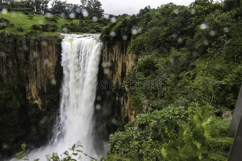 Howick Falls Waterfall on Umgeni River in Kzn Midlands Stock Image ...