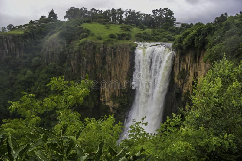 Howick Falls Waterfall on Umgeni River in Kzn Midlands Stock Image ...