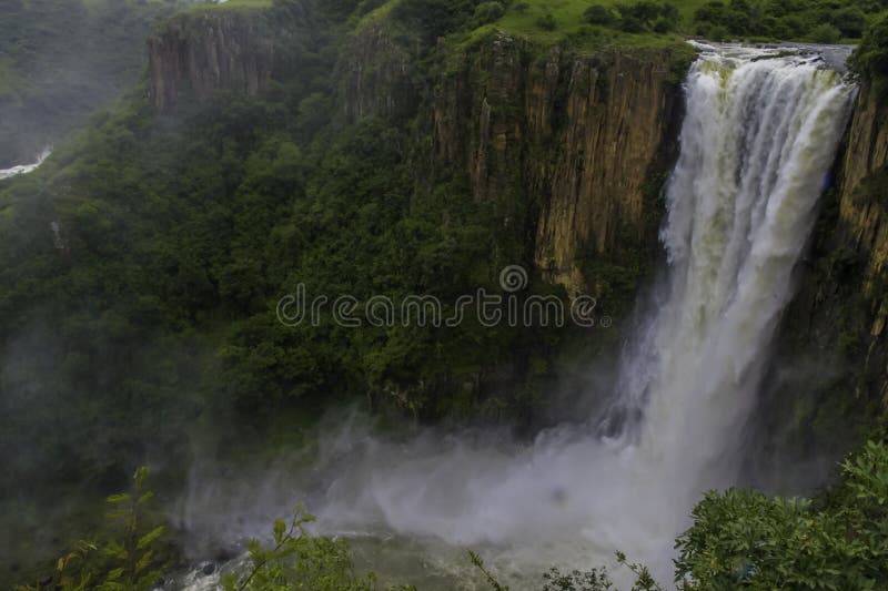 Howick Falls Waterfall on Umgeni River in Kzn Midlands Stock Photo ...