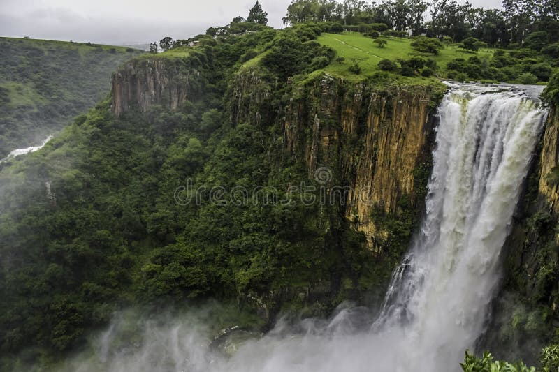 Howick Falls Waterfall on Umgeni River in Kzn Midlands Stock Image ...