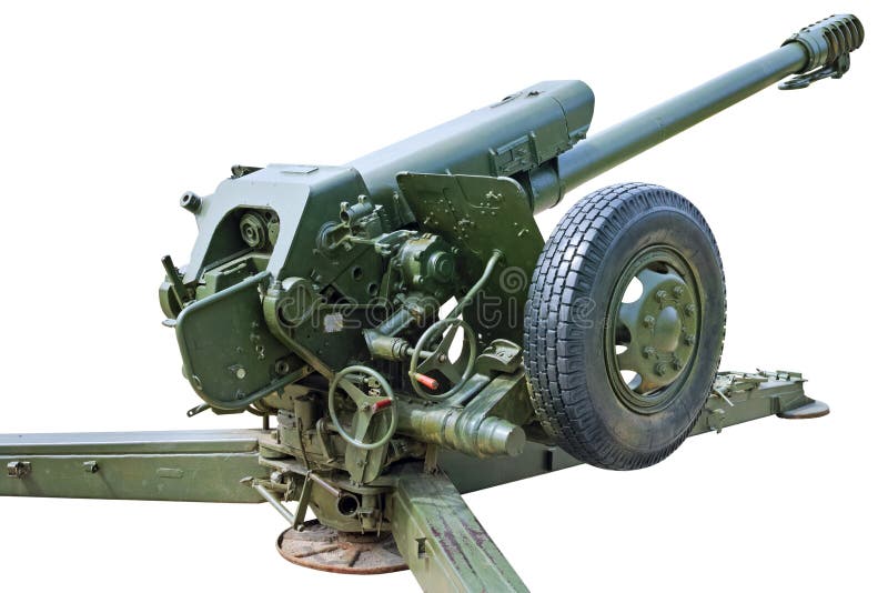 Old Howitzer stock image. Image of single, closeup, object - 34806413