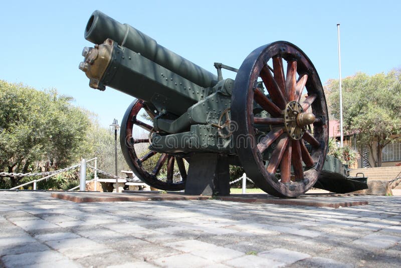 Battery Guns on Corregidor Island Stock Image - Image of military ...