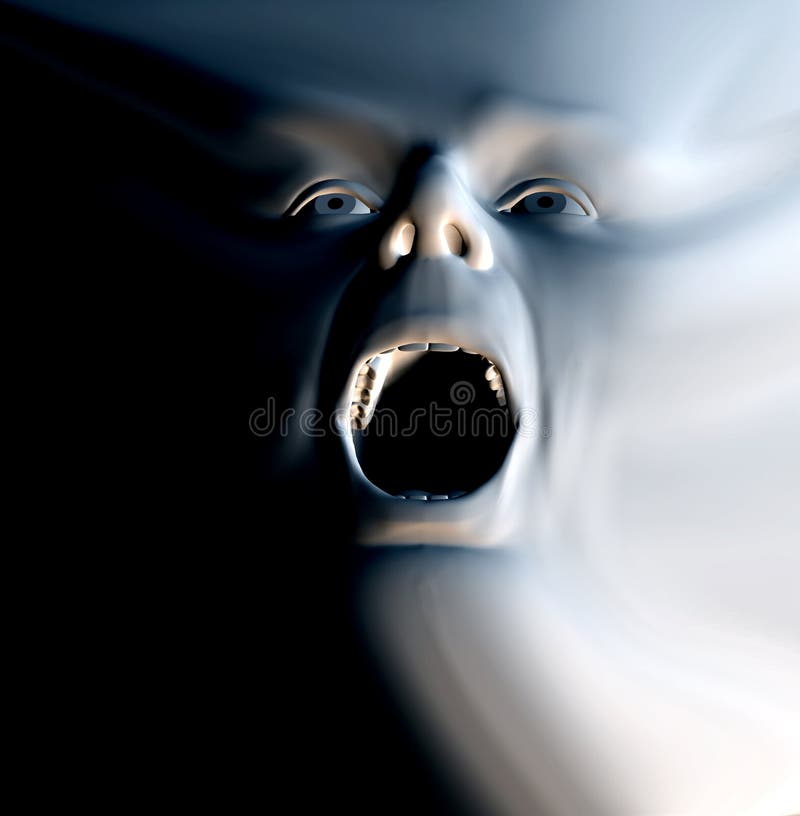 The Howl 9 stock illustration. Illustration of expression - 1398543
