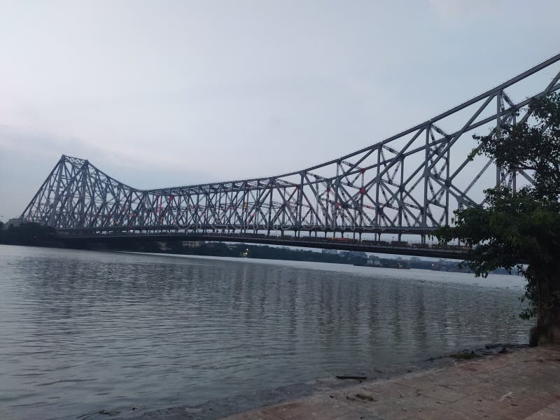 Howrah Bridge stock photo. Image of howrah, water, kolkata - 261257520