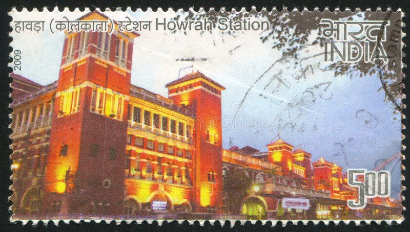 Howrah station editorial stock image. Image of building - 160620294