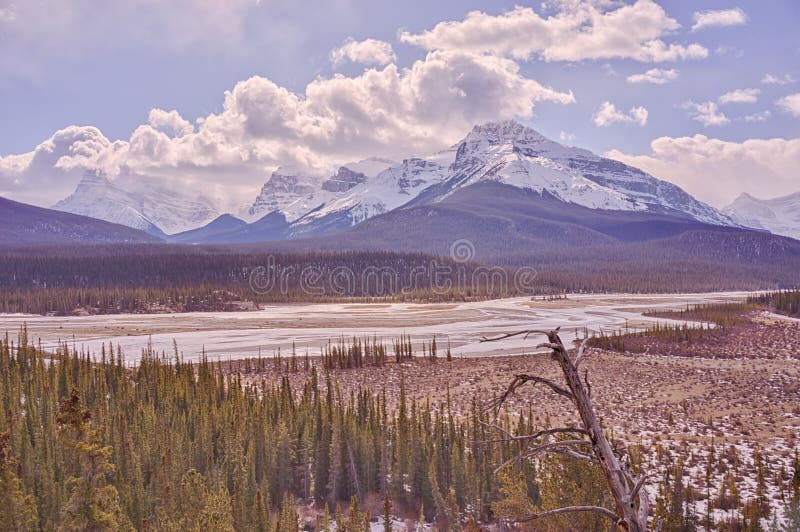 Howse Pass stock photo. Image of canada, scenic, capped - 89487812