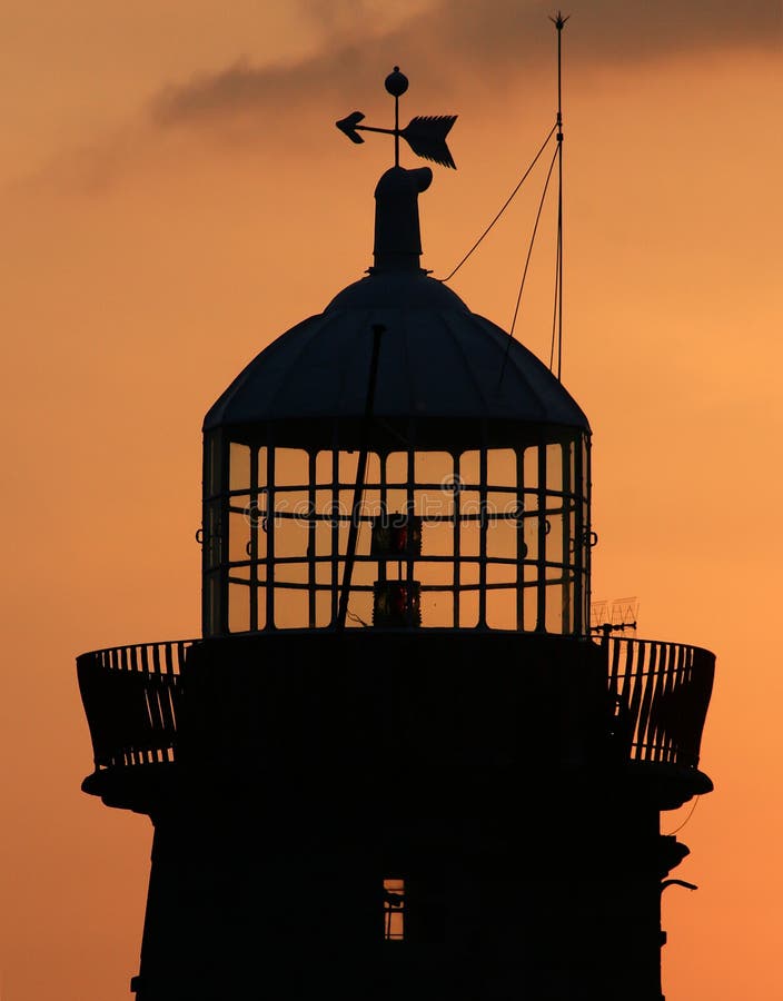 Howt lighthouse stock image. Image of sailboats, boats - 18600215