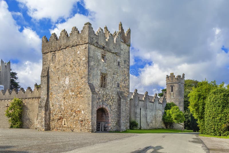 Howth Castle, Ireland stock image. Image of building - 266304757