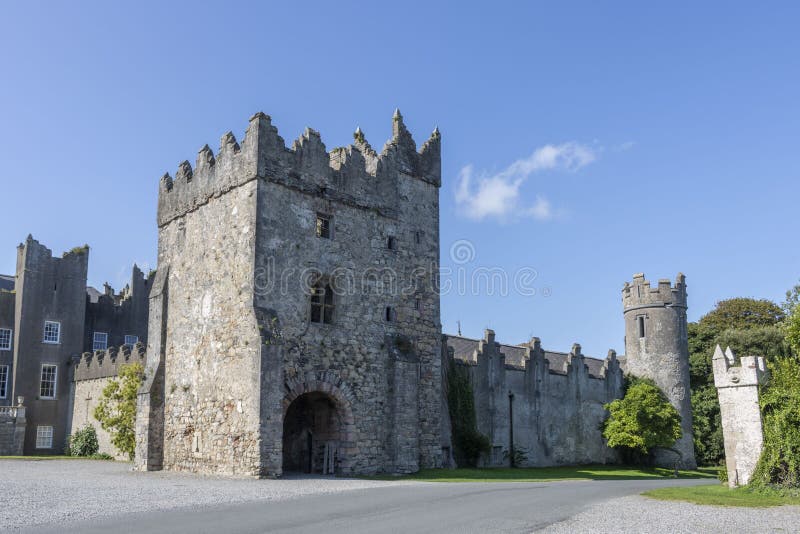 Howth Castle stock photo. Image of historic, building - 213091522