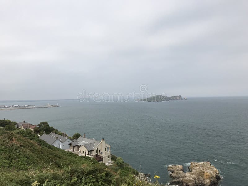 Howth stock photo. Image of head, howth, path, cliff - 97639340