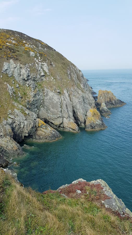 Howth hill in Ireland stock image. Image of geology - 184525011