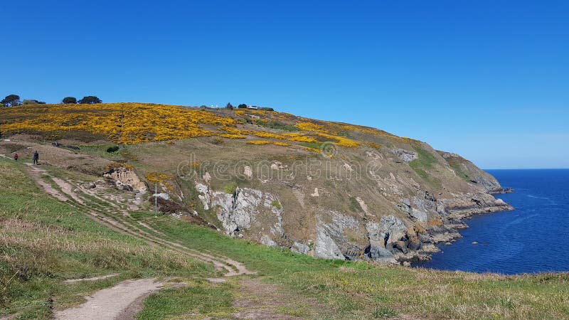 Howth hill in Ireland editorial photography. Image of plateau - 184525582