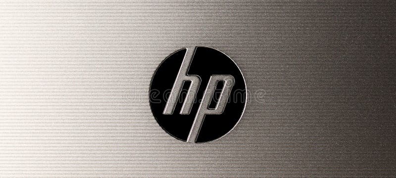 HP computer editorial stock photo. Image of logo, technology - 98971568