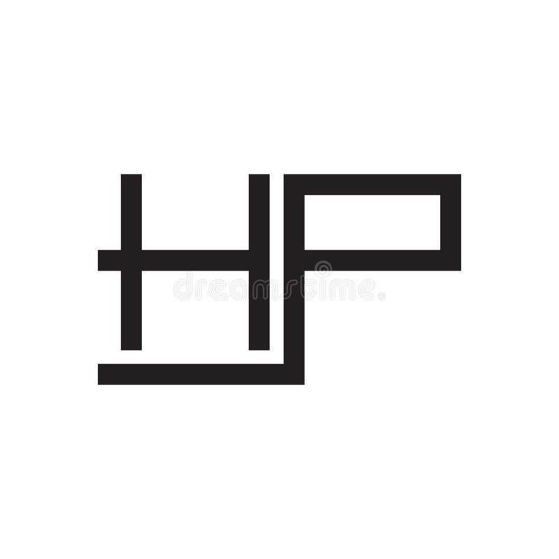 Hp Initial Letter Vector Logo Icon Stock Vector - Illustration of ...