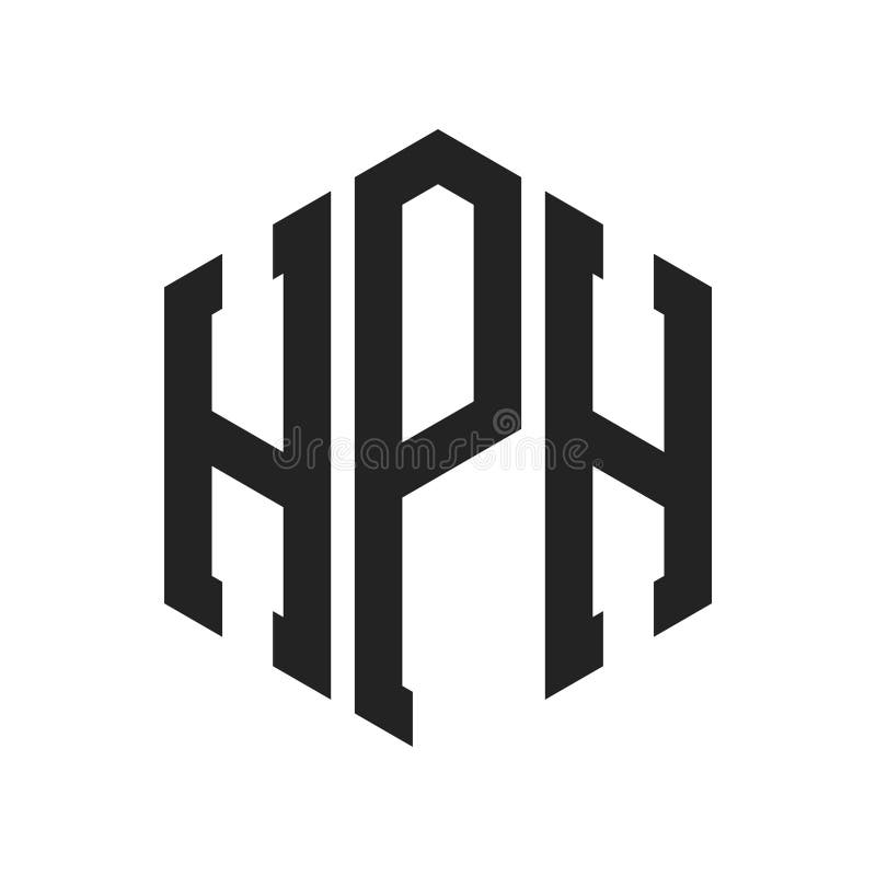 HPH Logo Design. Initial Letter HPH Monogram Logo Using Hexagon Shape ...