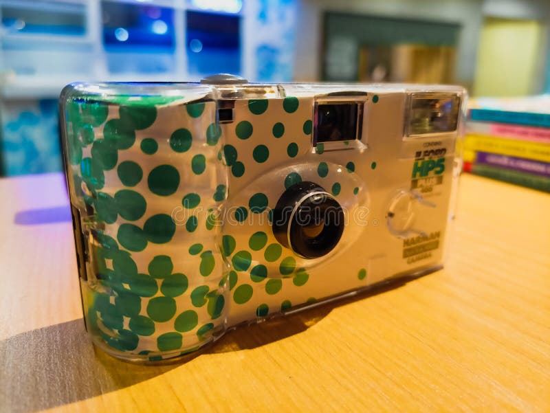 HPS Plastic Disposable Camera 35mm Editorial Stock Image - Image of ...
