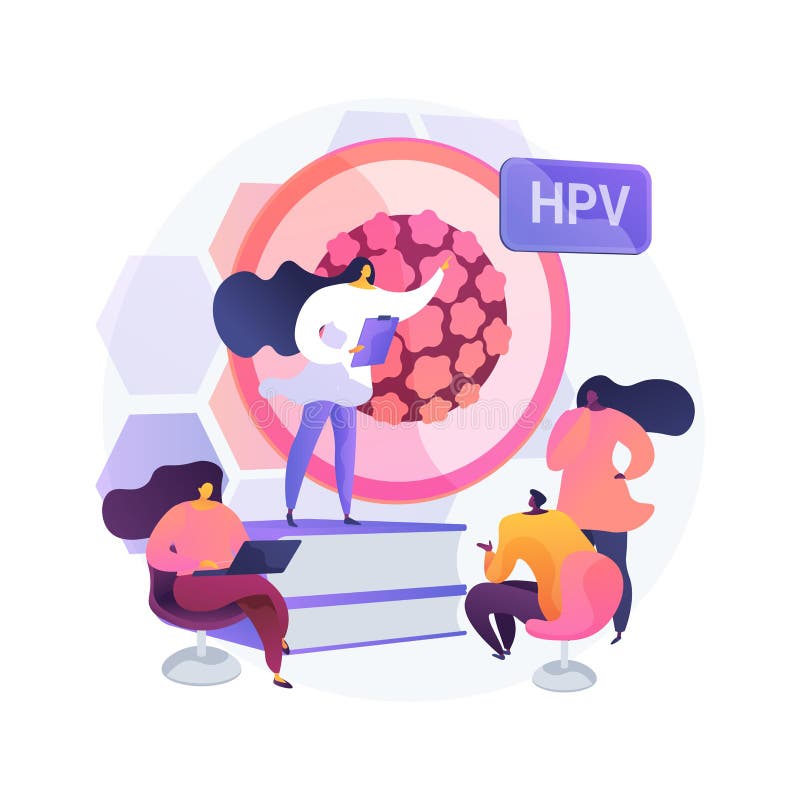 HPV Education Programs Abstract Concept Vector Illustration. Stock ...