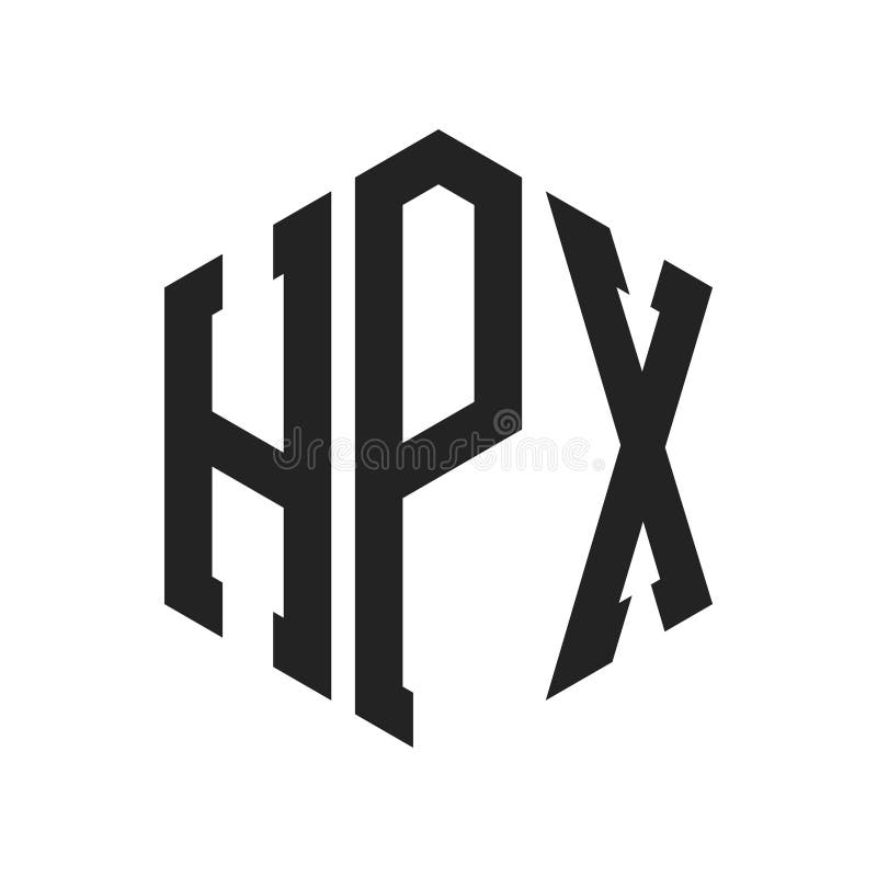 HPX Logo Design. Initial Letter HPX Monogram Logo Using Hexagon Shape ...