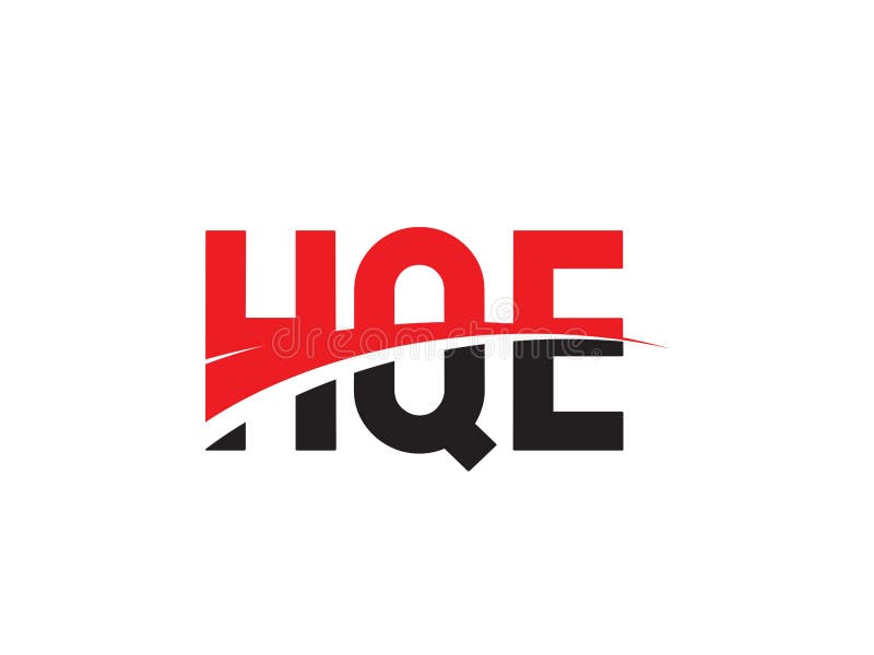 HQE Letter Initial Logo Design Vector Illustration Stock Vector ...