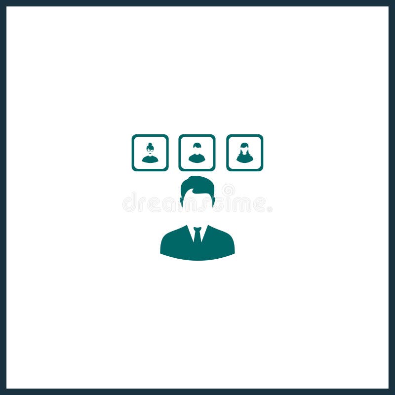 Hr Department Vector Icon Hr Simple Icon Stock Vector - Illustration of ...