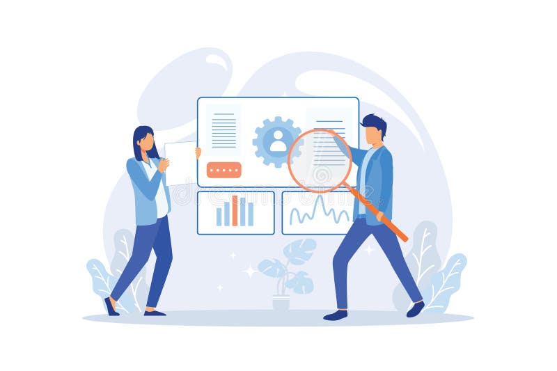 HR Employee Performance Evaluation and Work Improvement Concept Stock ...