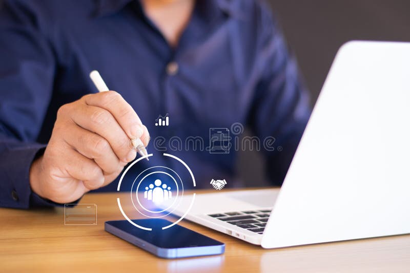 HR Executive Business Concepts Relationship Management Human Resources ...